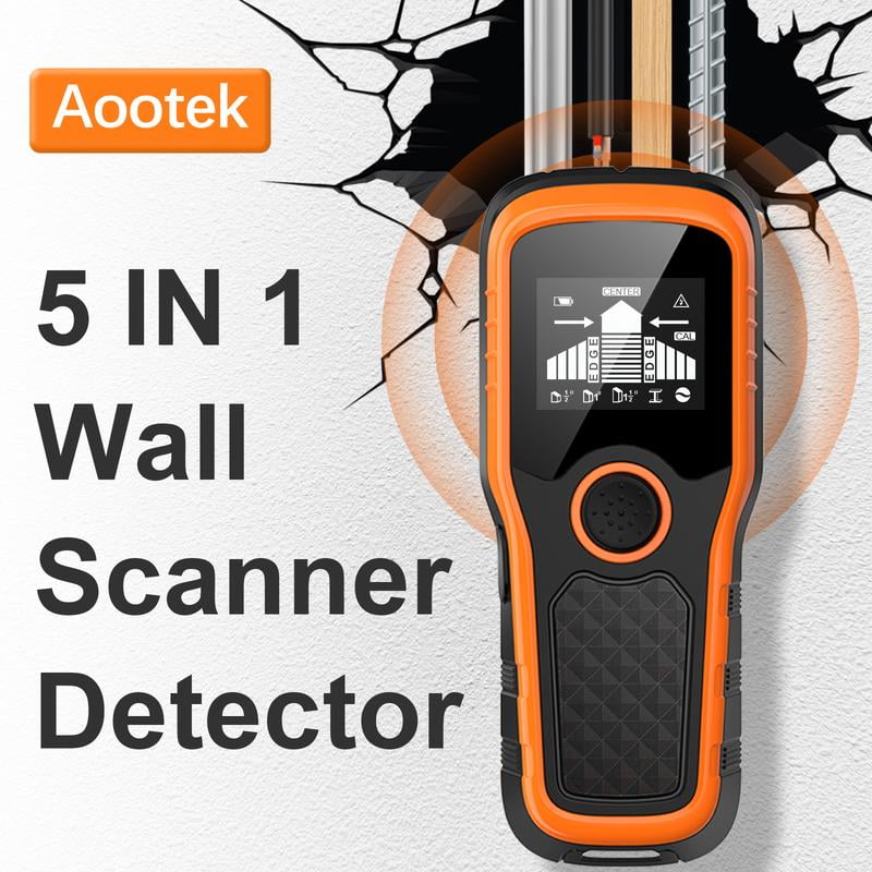 Stud Finder Wall Scanner Detector 5 Modes HD LCD Display for the Center ...