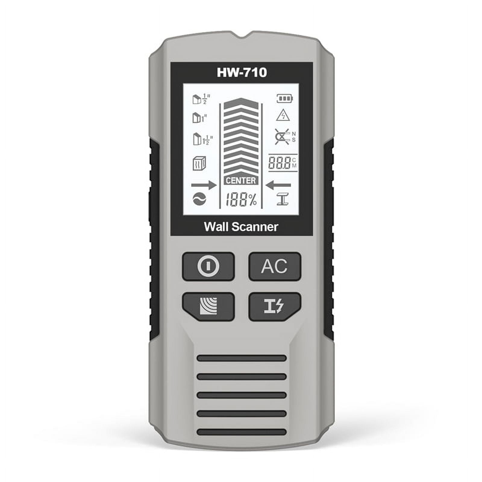 Stud Finder Wood Studs Metal Detecion Detection Live Cable Depth ...