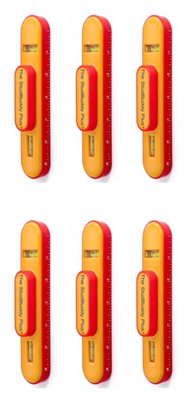 StudBuddy Plus Magnetic Stud Finder with Level - Made in USA - Easy to ...