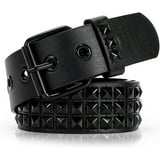 Studded Belt Goth Belt for Women and Men Metal Punk Belt Scene Style ...