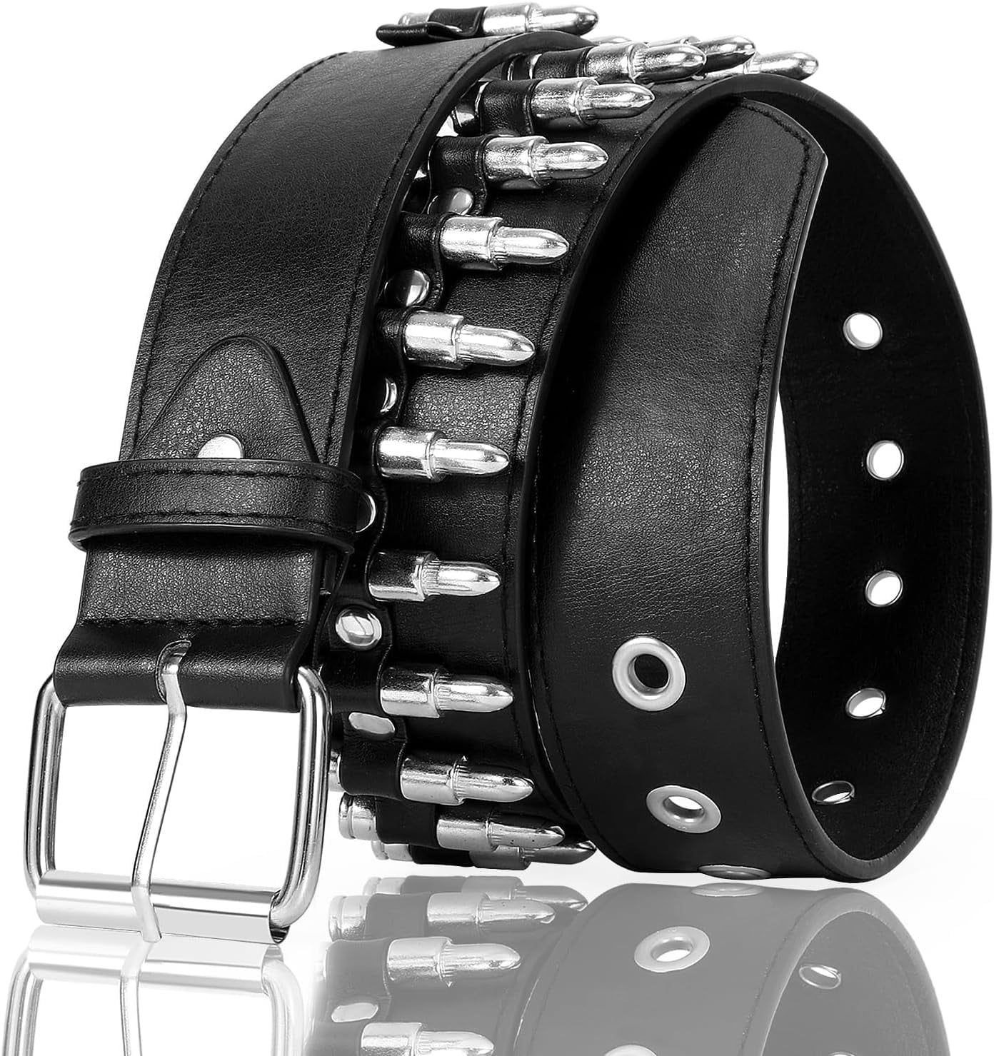 Studded Belt Goth Belt for Women and Men Metal Punk Belt Scene Style ...
