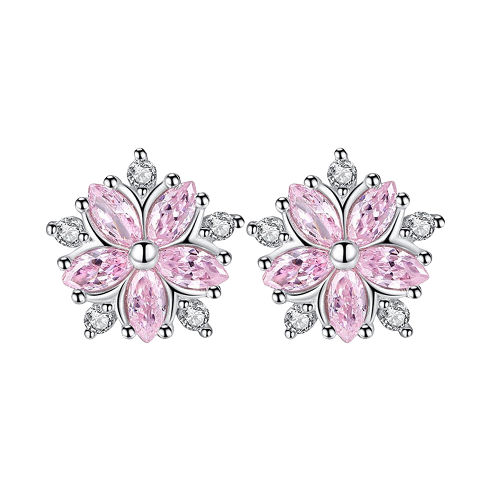 Studded Cherry Earrings Small Flower Earrings Stud Earrings for Women ...