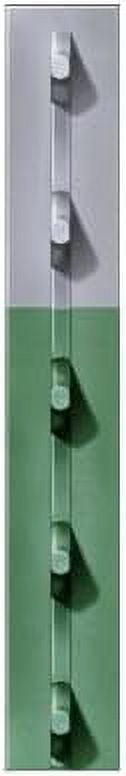 Studded T-Post, 7-Ft. X 1-1/4-In. Green - Walmart.com