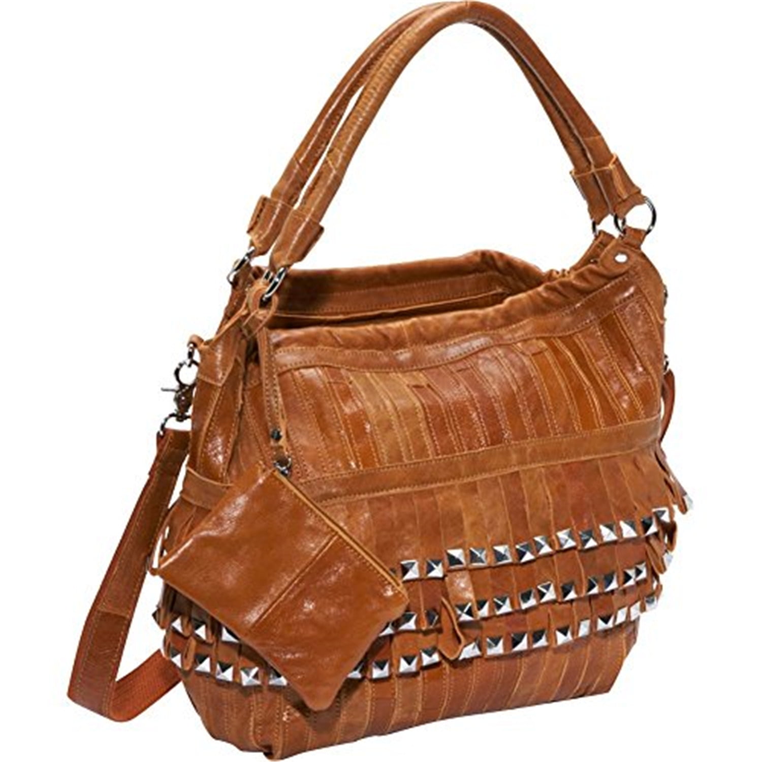 Studded Tutu Leather Handbag - Walmart.com