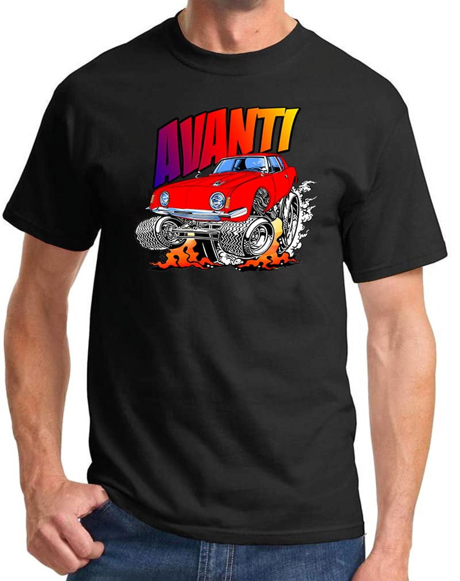 Studebaker Avanti Radical Rides Classic Print Tshirt - Walmart.com