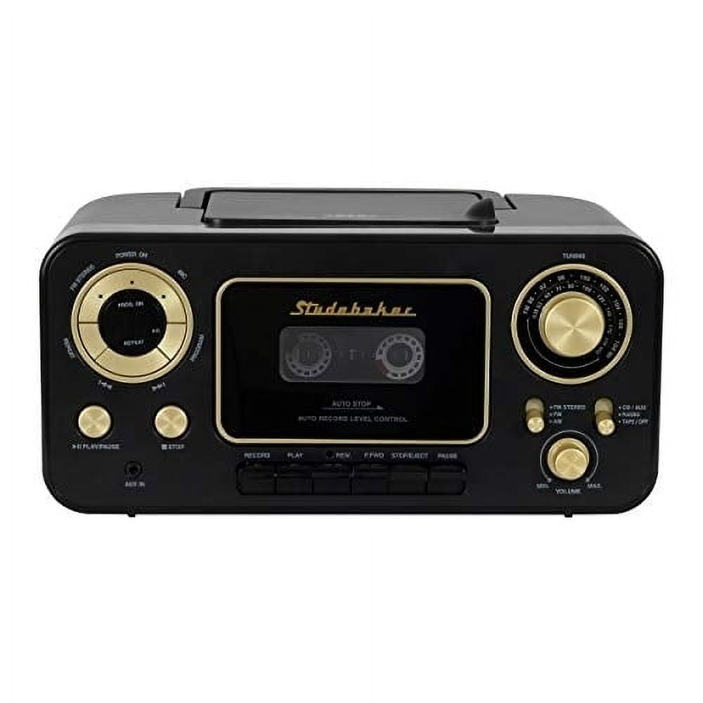 Studebaker SB2135BG Portable Stereo CD Player with AM/FM Radio ...