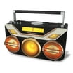 Studebaker 80s Retro Street Boom Box: Portable Bluetooth, FM Radio, CD ...