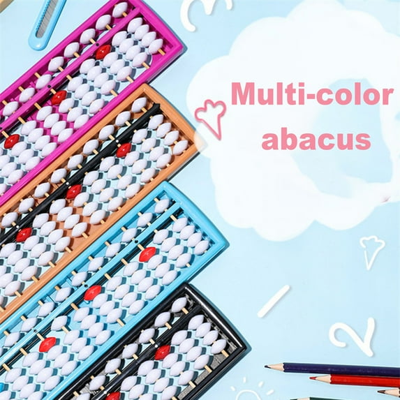 Student Abacus 13-Row 5 Beads Beginner-friendly Abacus Beadwork ...
