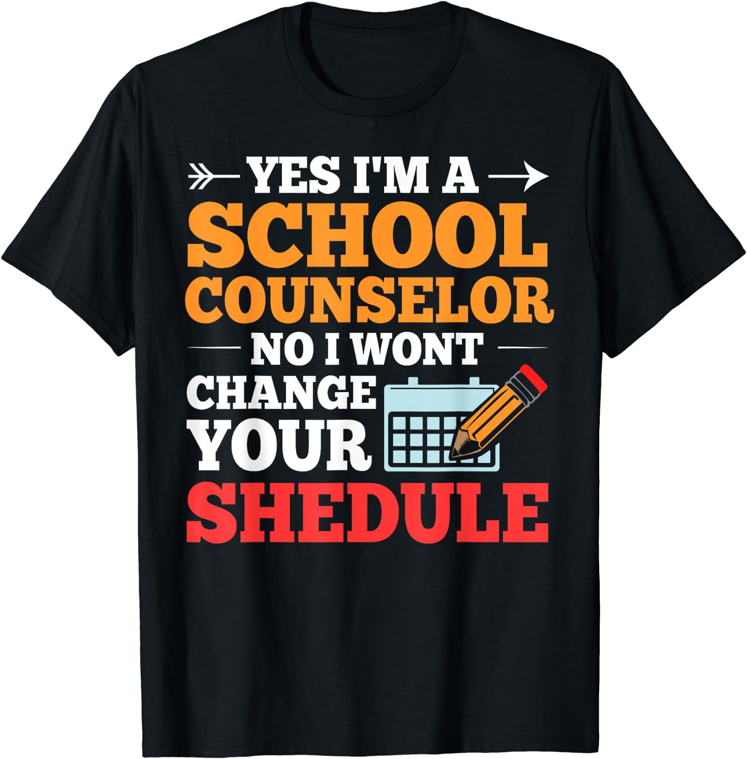 Student Advisor Education School Counselor Appreciation T-Shirt ...