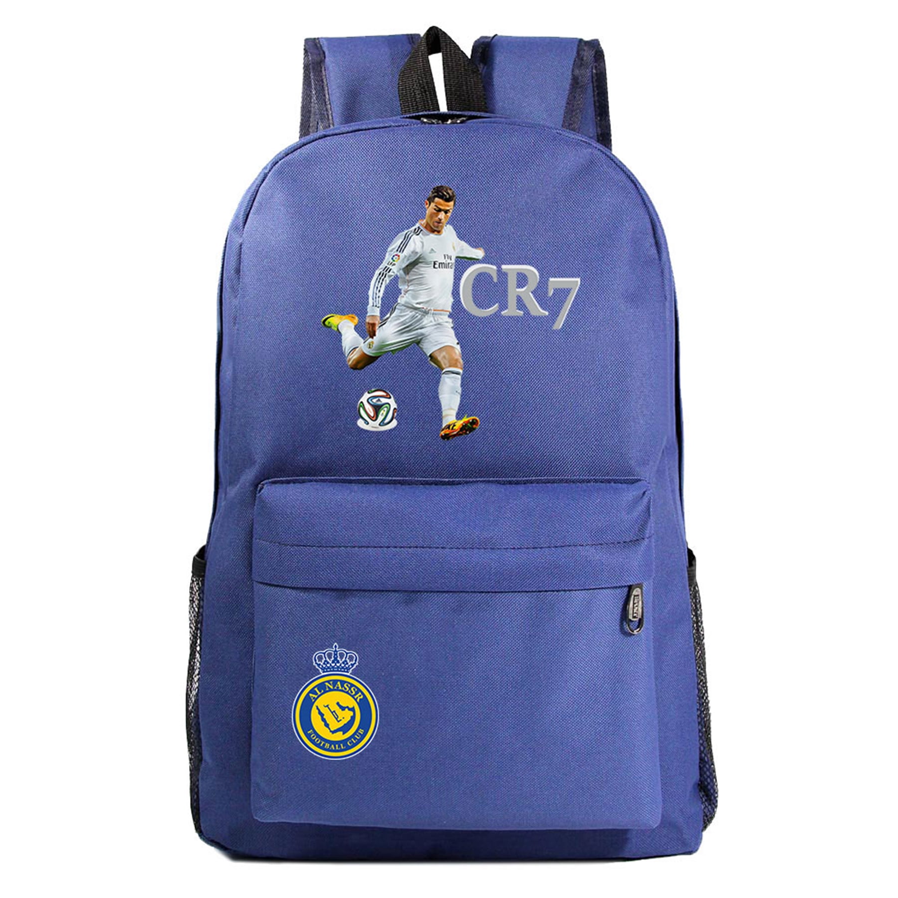Student Back to School Bookbag-Cristiano Ronaldo Canvas Backpack ...