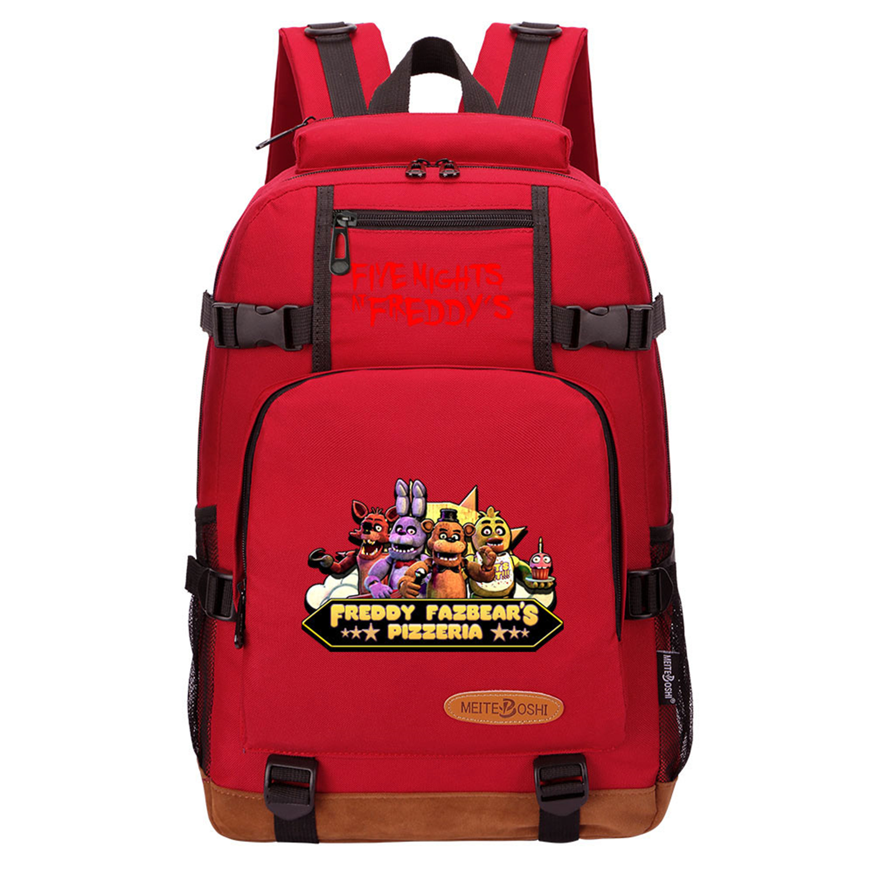 Student Back to School Bookbag Five Nights at Freddy's Graphic Knapsack ...