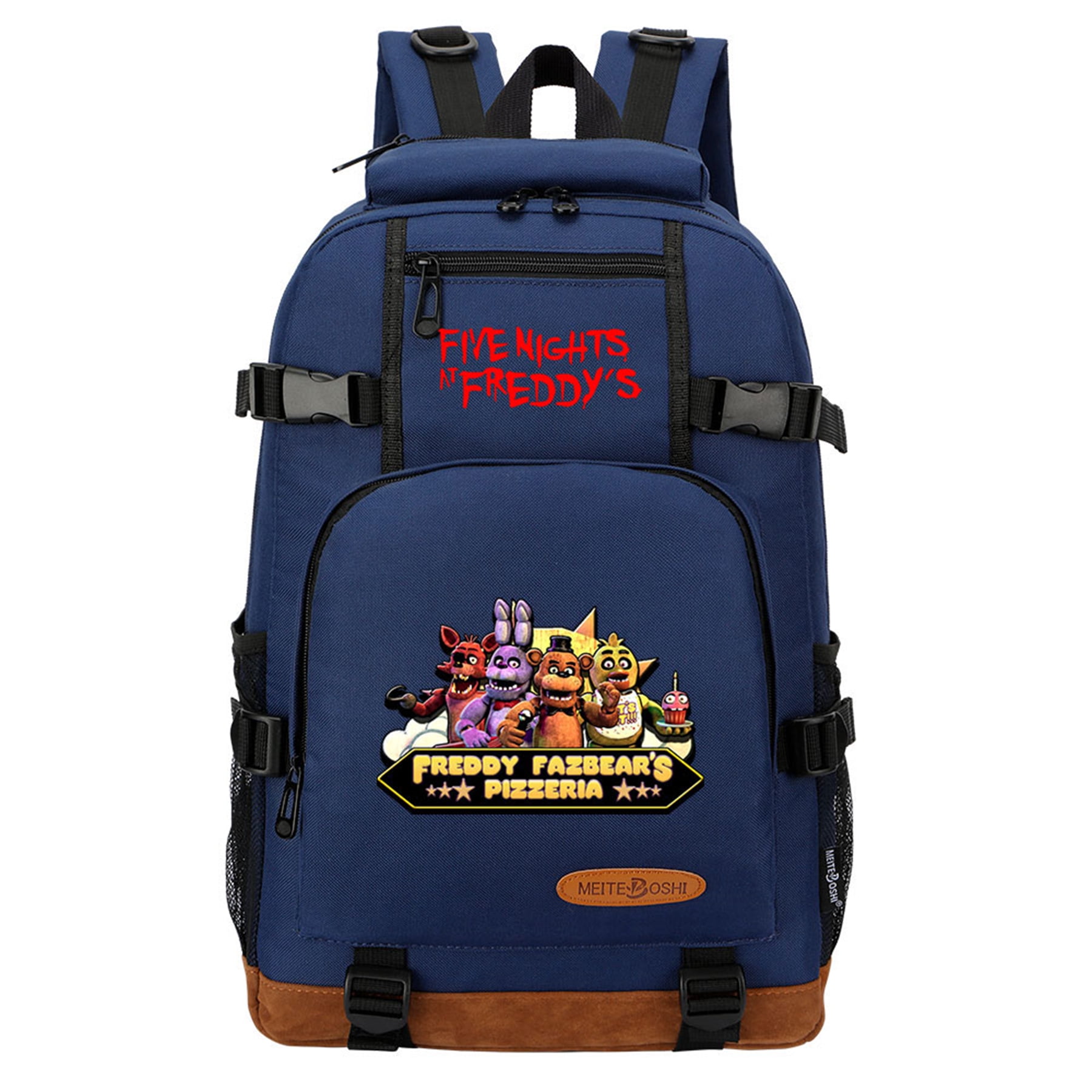 Student Back to School Bookbag Five Nights at Freddy's Graphic Knapsack ...