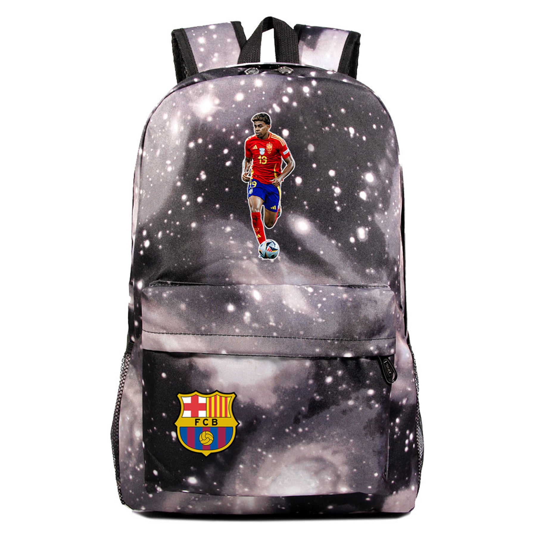 Student Back to School Bookbag Lamine Yamal Backpack Canvas Daypack ...