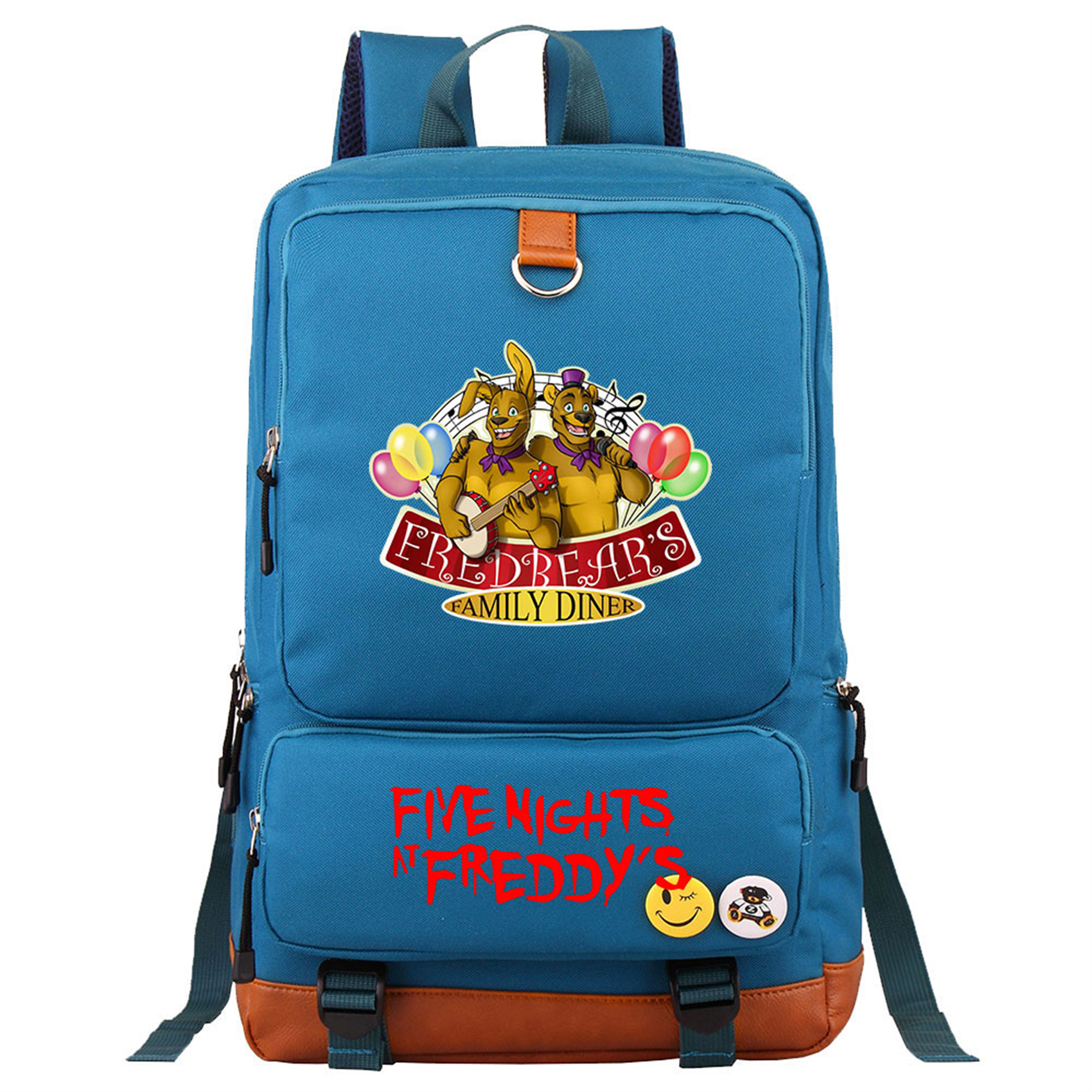 Student Back to School Canvas Book Bag Five Nights at Freddy's Novelty ...