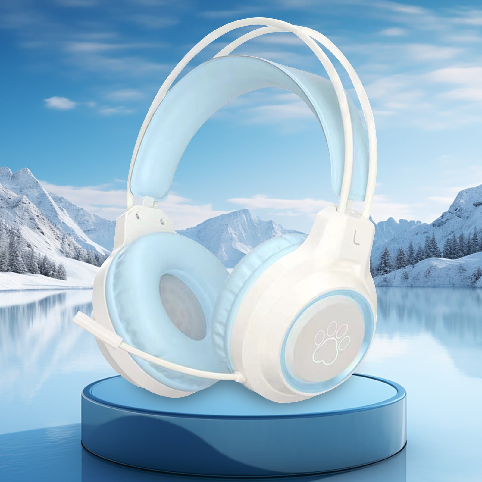 Student and Children Wired Gaming Headset - Surround Sound, RGB Phantom ...