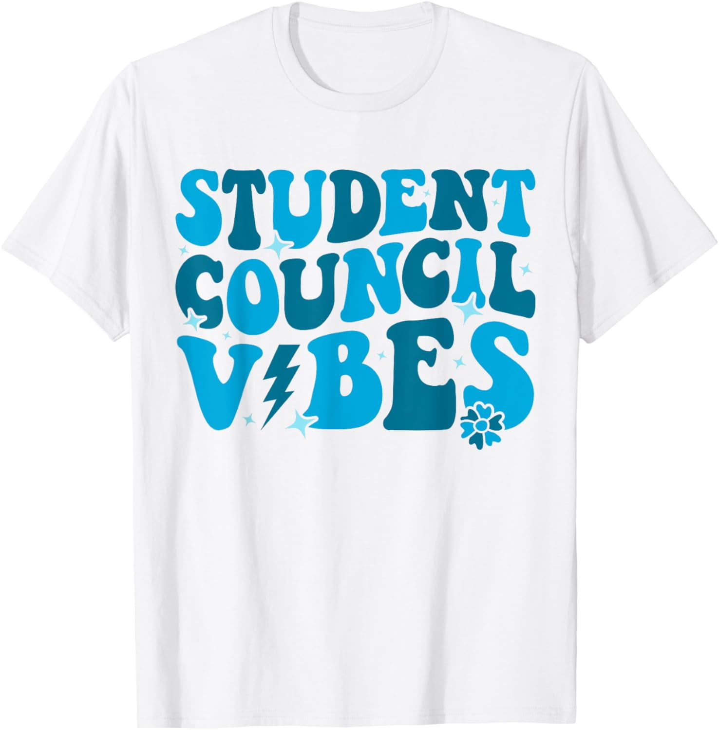 Student Council Vibes School Student Council Cool Groovy T-Shirt men ...