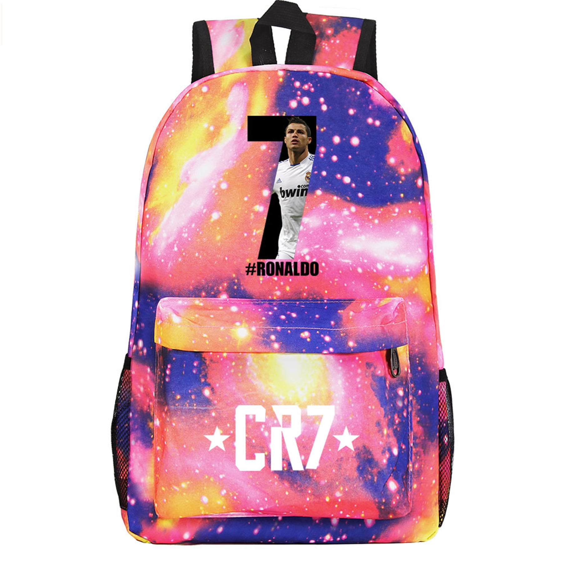 Student Cristiano Ronaldo Bookbag-CR7 Waterproof Large Travel Bag ...