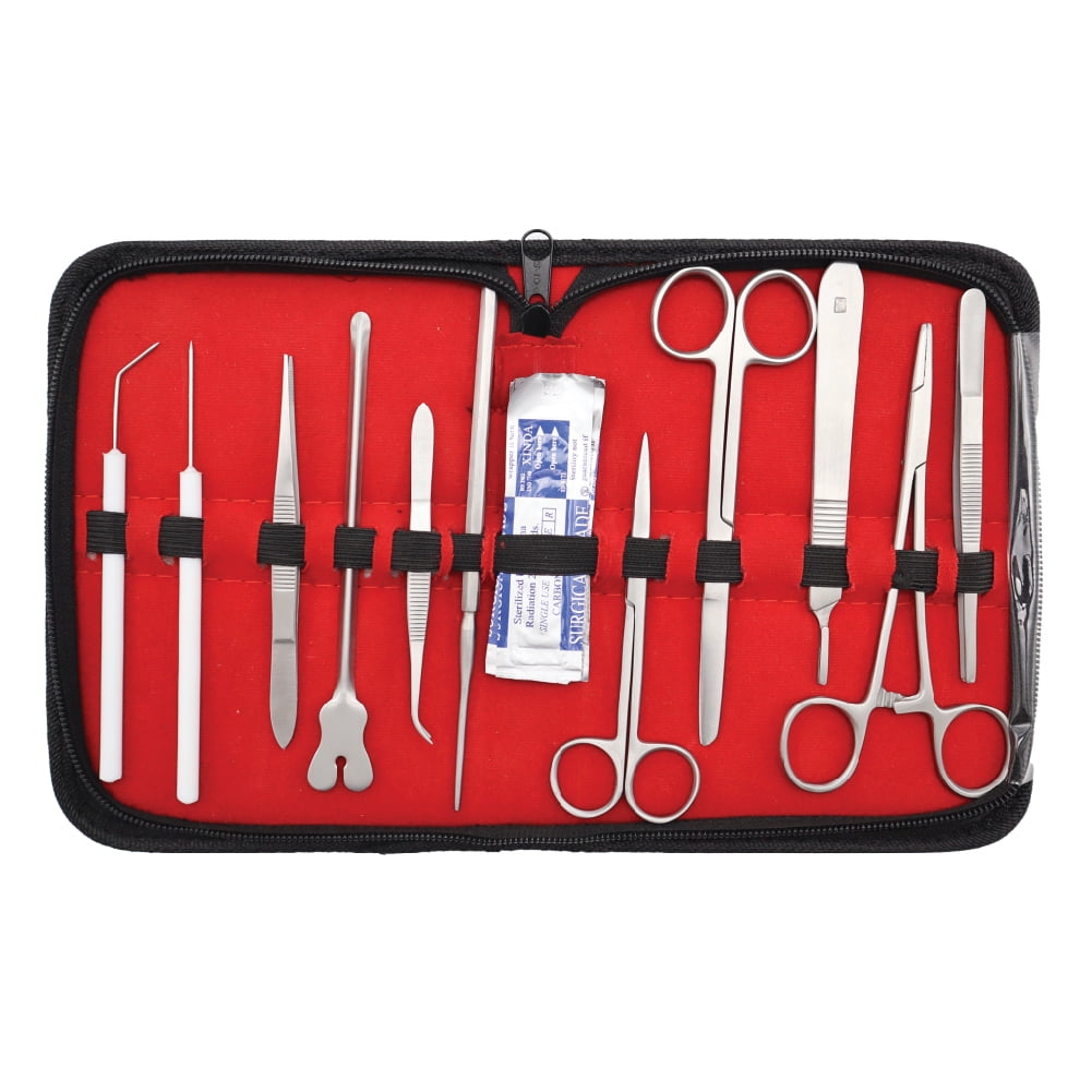 Student Dissection Lab Kit with Stainless Steel Tools and Storage Case ...