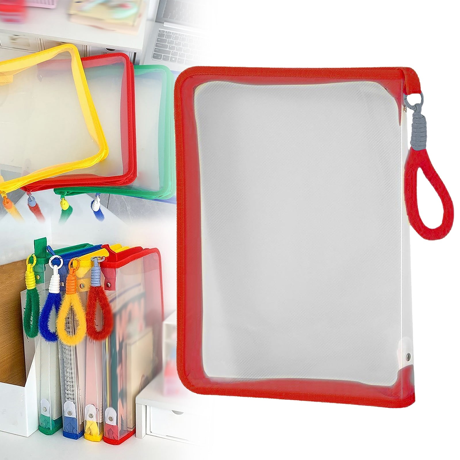 Student Document Storage Bag A, Mesh Zipper Document Folder for ...