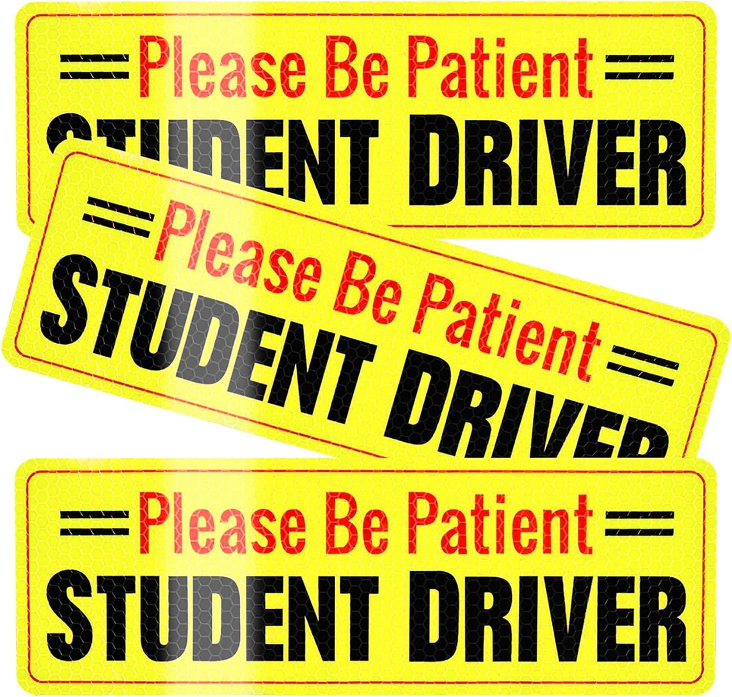 Student Driver Magnet for Car,Please Be Patient Student Driver,Magnetic ...