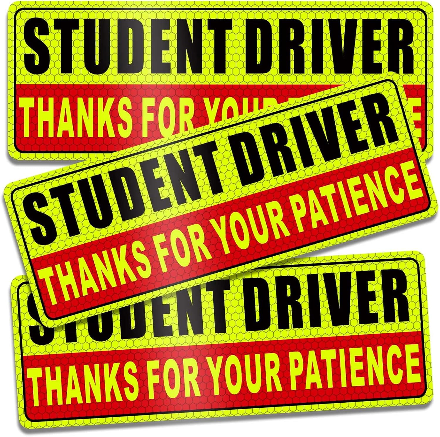Student Driver Magnet for Car Safety Warning Please Be Patient New ...