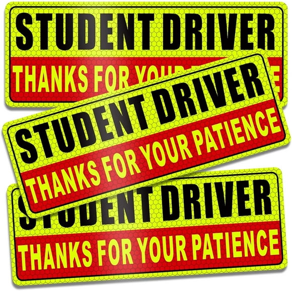 Student Driver Magnets