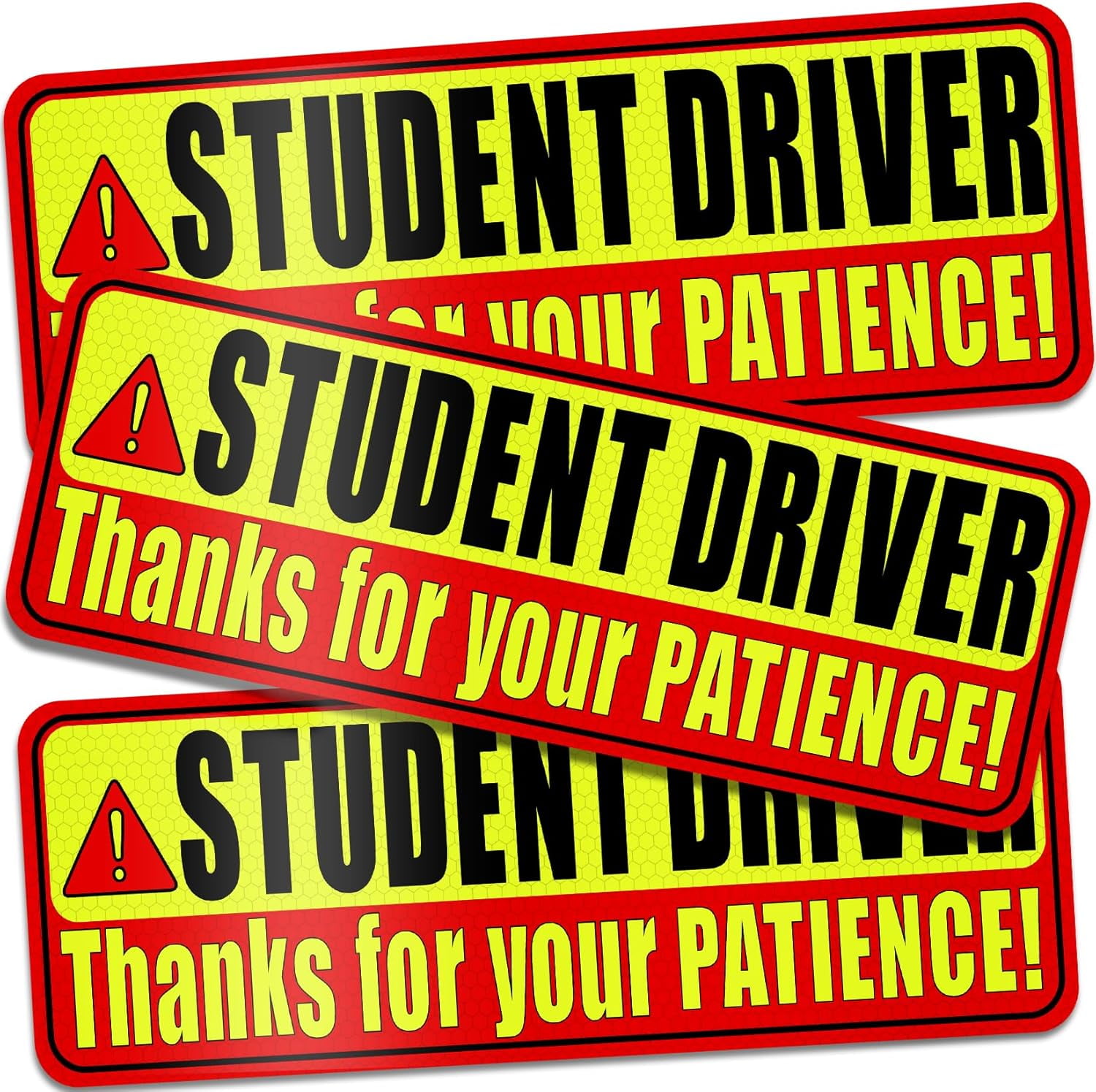 Student Driver Magnet for Car,be Patient Student Driver Magnet Boys and ...