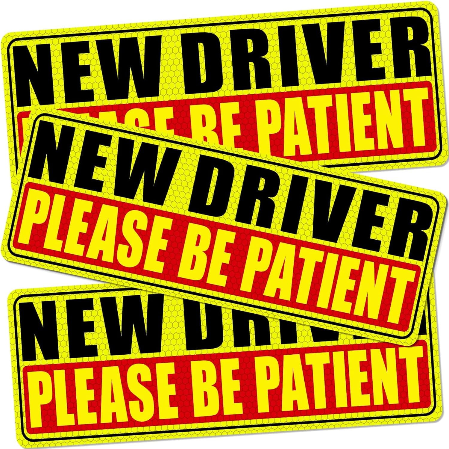 Student Driver Magnet for Car - Be Patient Student Driver Magnet New ...