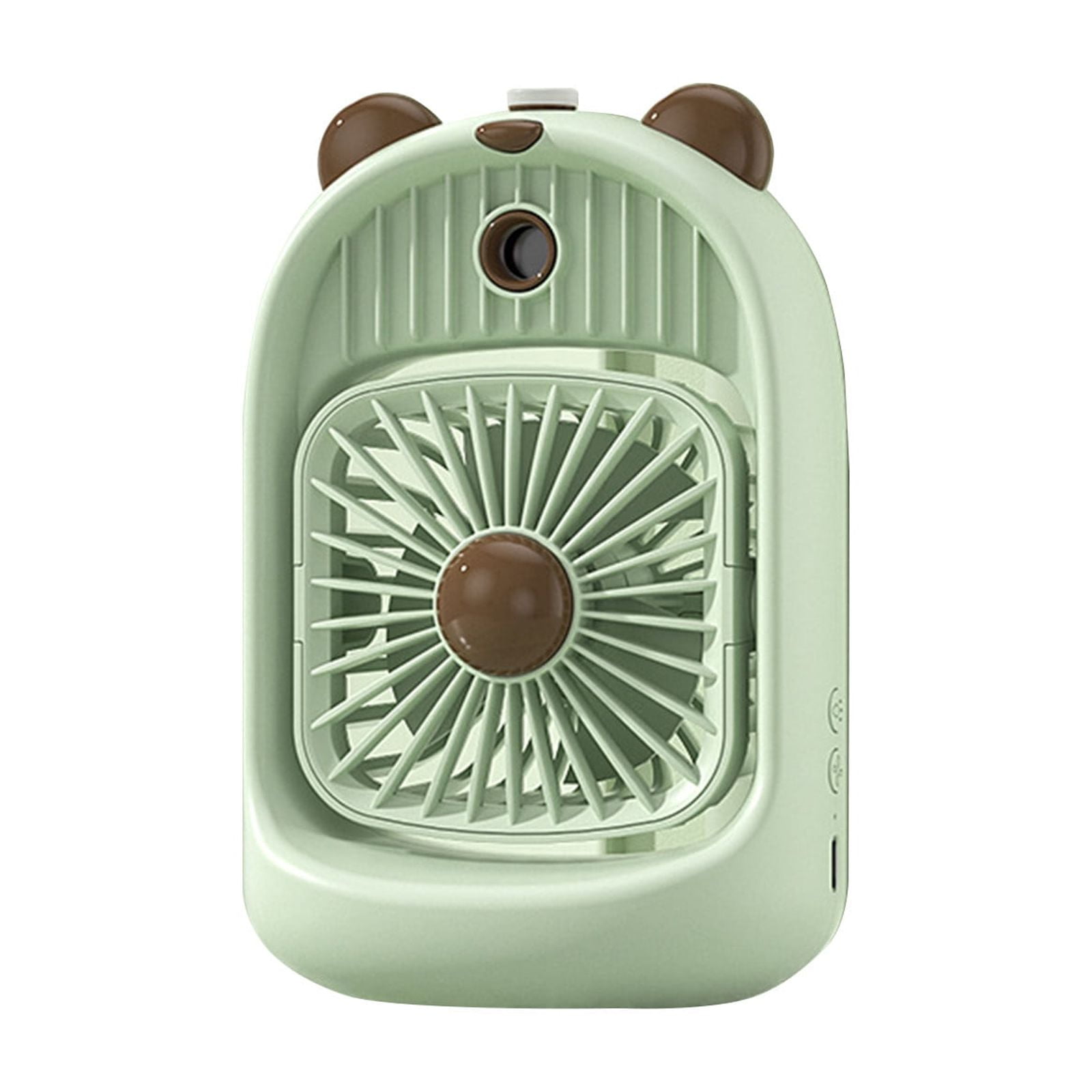Student Fan Mini Desktop Cooler Usb Hydration Spray Function High Wind ...