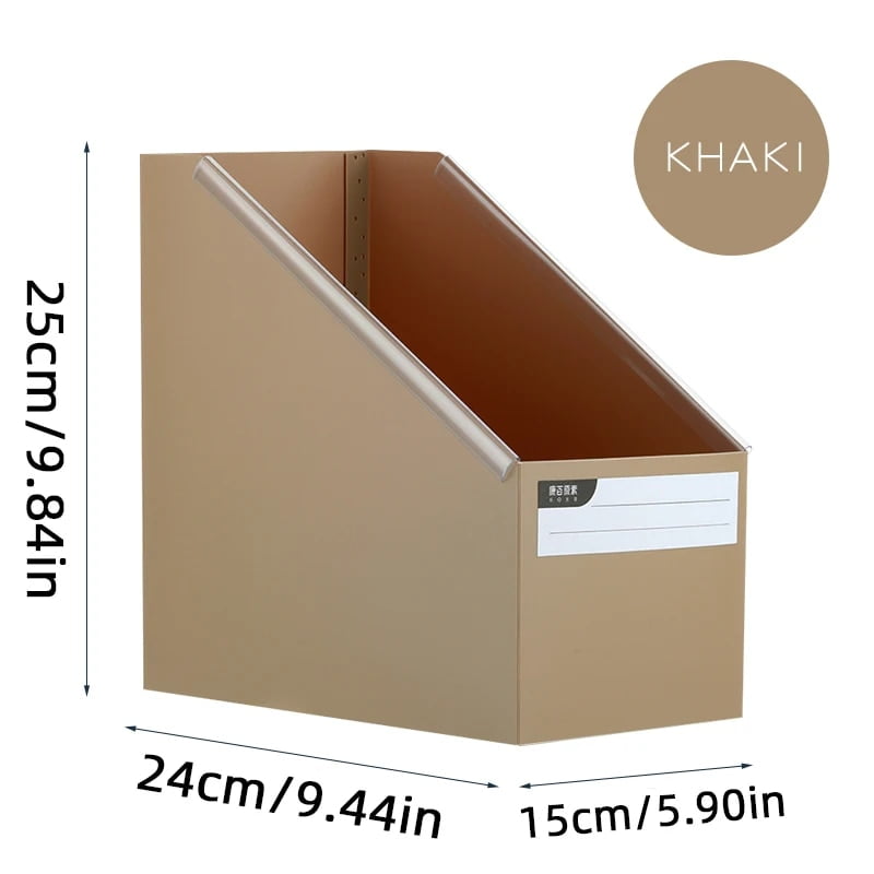 Student Foldable Desktop Books Sorting Storage Box A4 Size Office ...