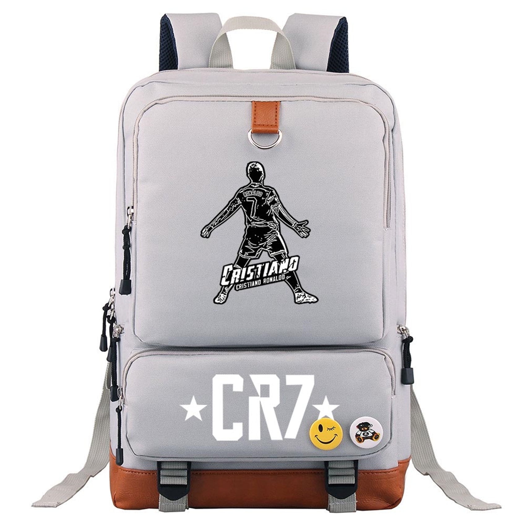 Student Football Star Rucksack-Cristiano Ronaldo Classic Knapsack ...
