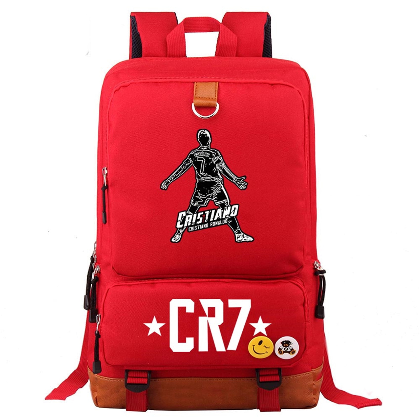 Student Football Star Rucksack-Cristiano Ronaldo Classic Knapsack ...