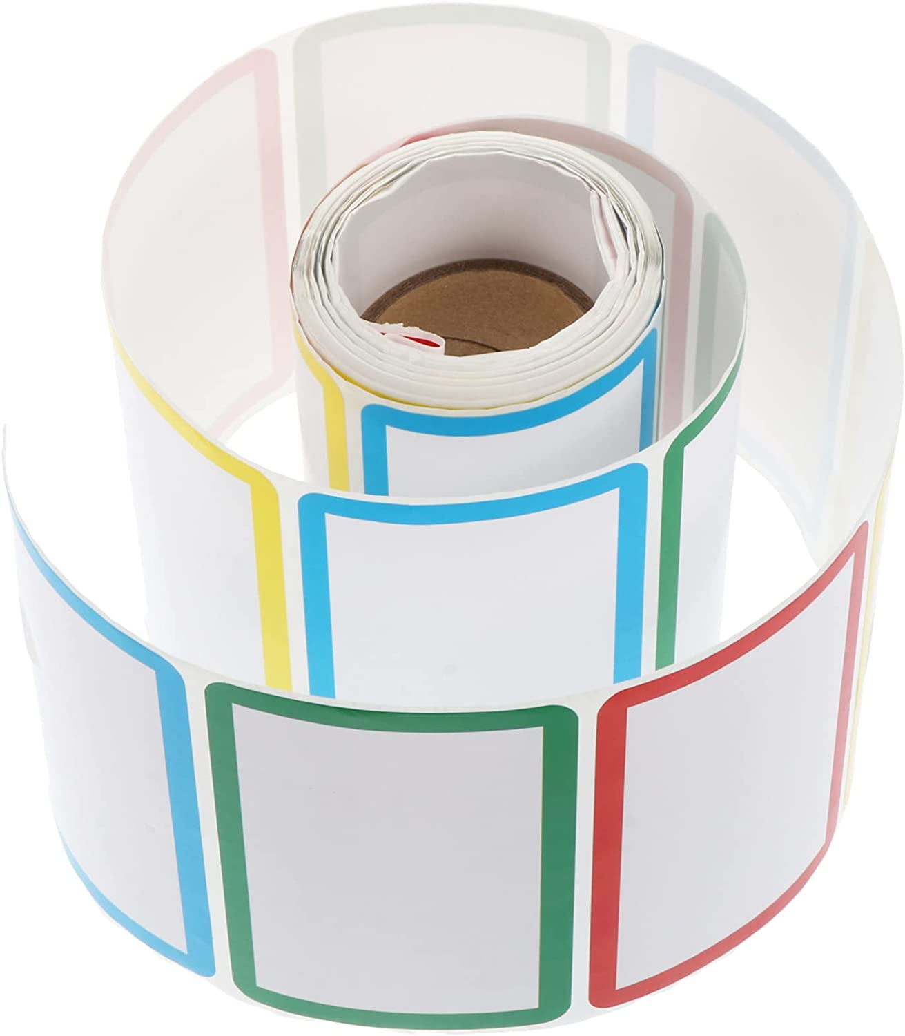 Student Gifts Envelope Labels 1 Roll Name Tag Rainbow Stickers Blank ...