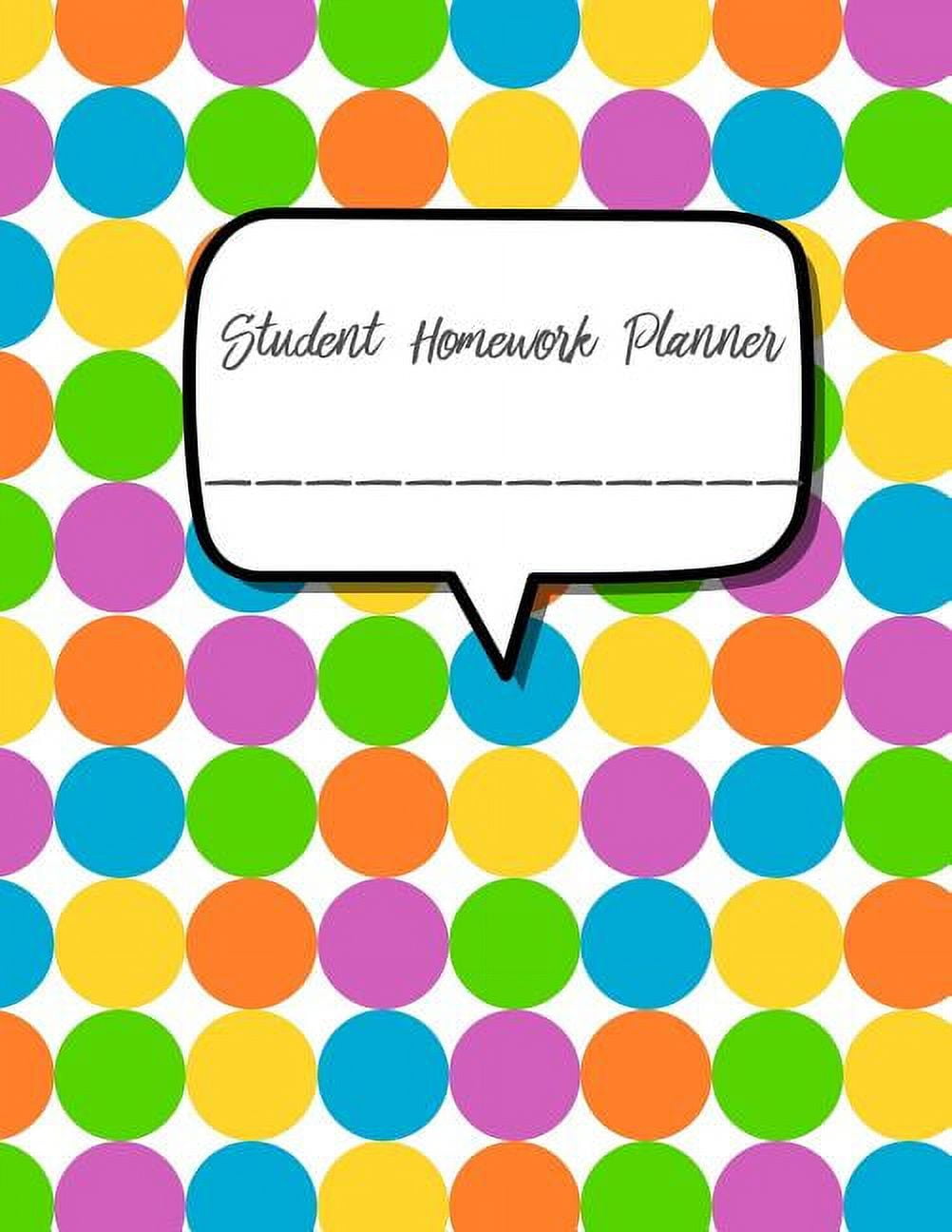 Student Homework Planner: Weekly Academic Course Assignments and ...