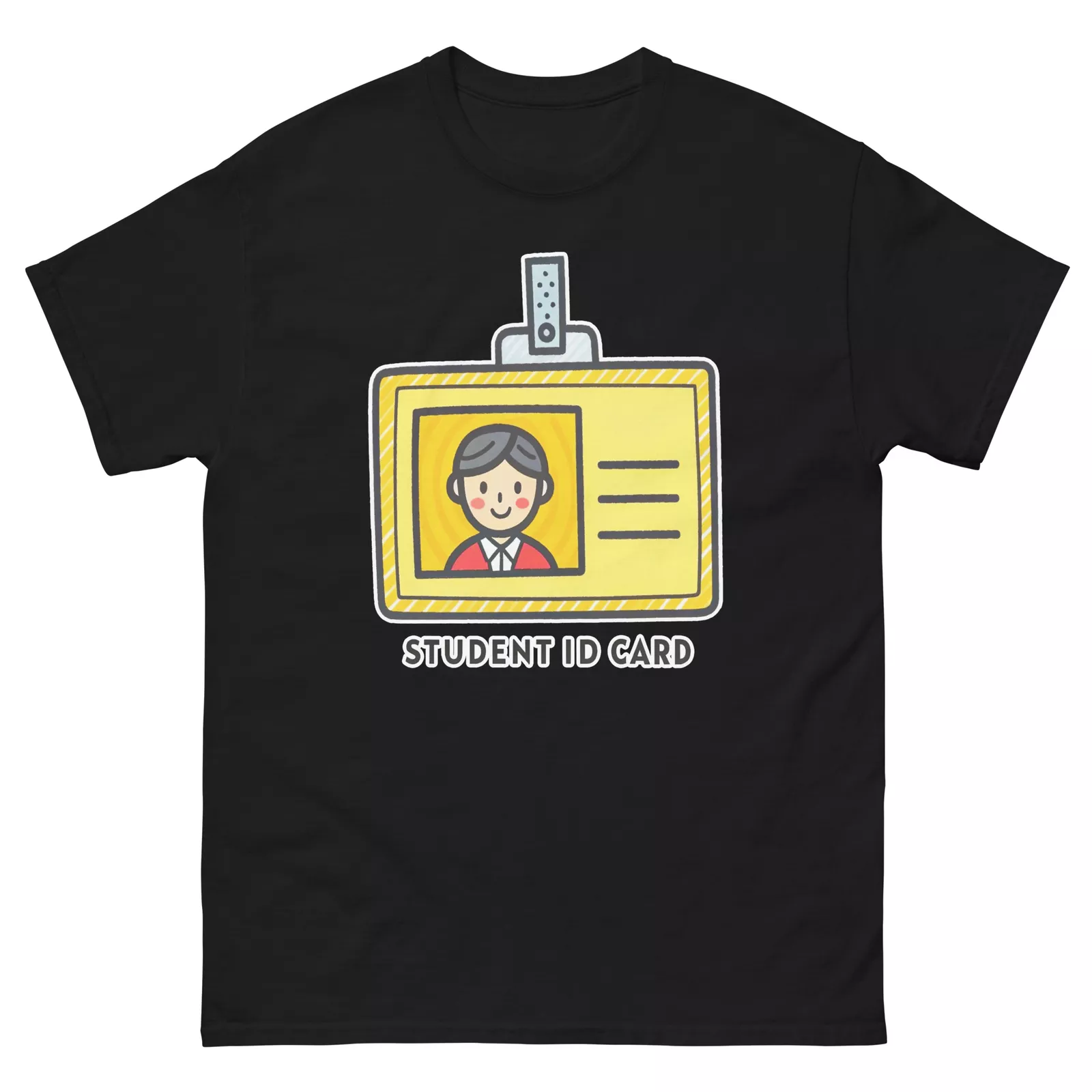 Student ID Card School Classroom Object Office Teacher T-Shirt ...