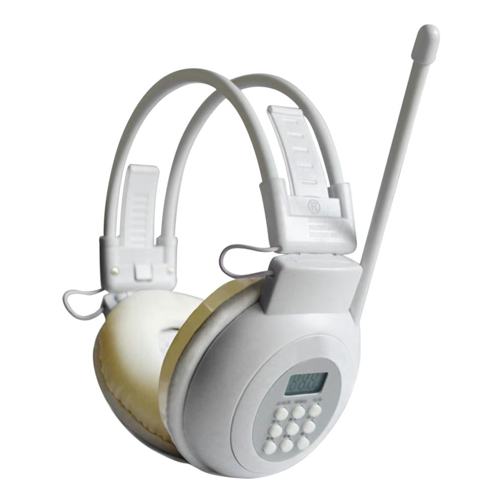 Student Jogging Daily Work FM Radio Headphone Wireless 50-108MHz School ...