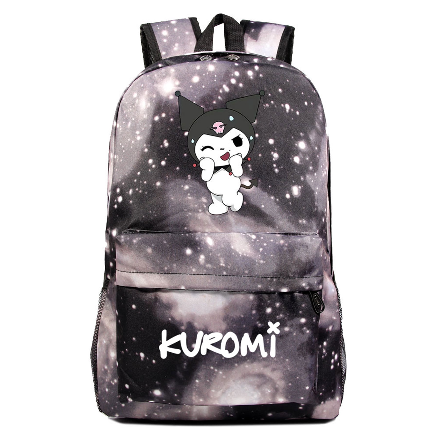 Student Kuromi Graphic School Backpack-Cute Anime Casual Knapsack ...