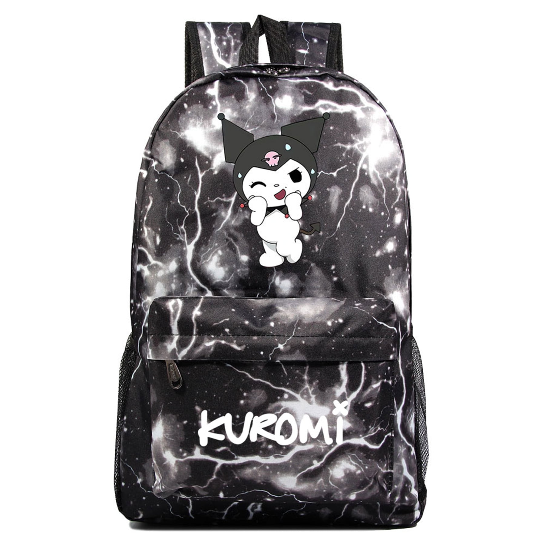 Student Kuromi Graphic School Backpack-Cute Anime Casual Knapsack ...