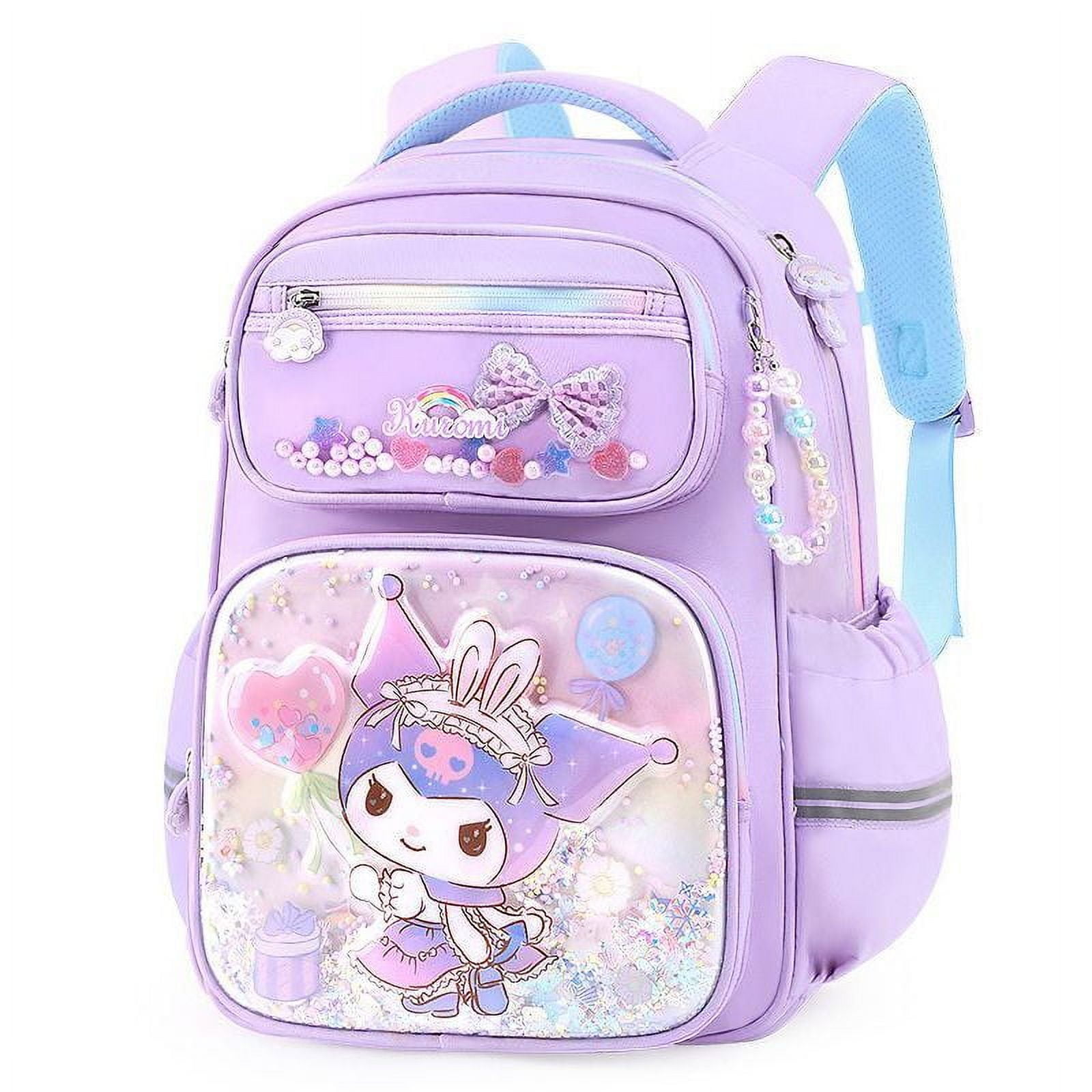 Student Kuromi School Bag Grade 1-3-6 New My Melody Backpack Spine ...