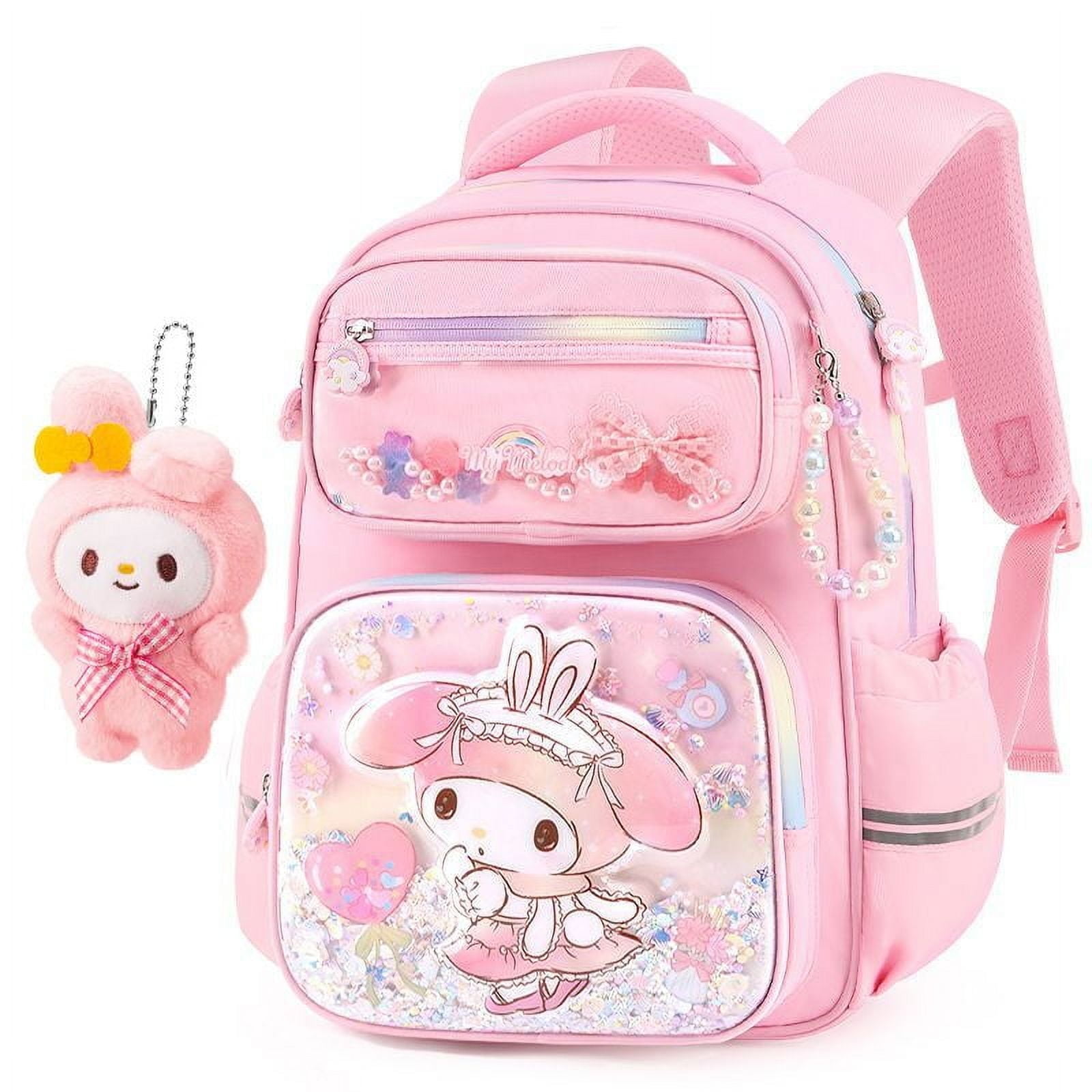 Student Kuromi School Bag Grade 1-3-6 New My Melody Backpack Spine ...