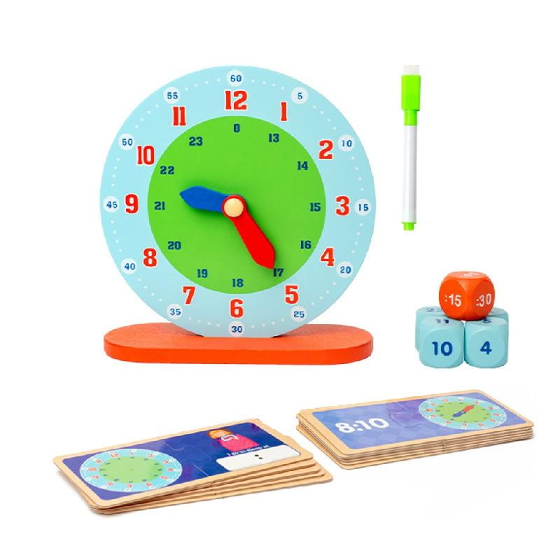 Student Learning Clock Time Teacher Learning Clock for Teacher Parent ...