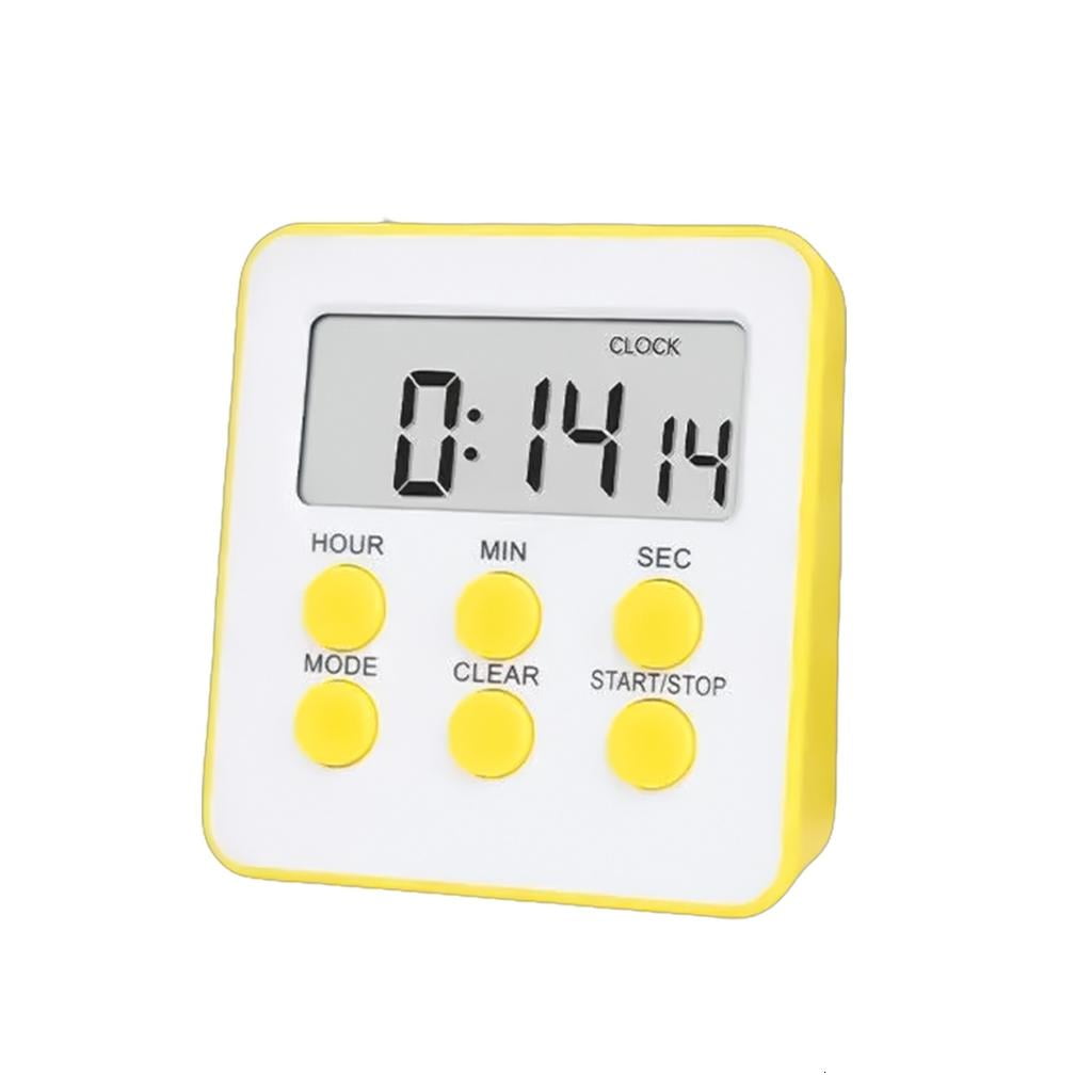 Student Learning Timer with Loud Alarm Clock and LED Display Cooking ...