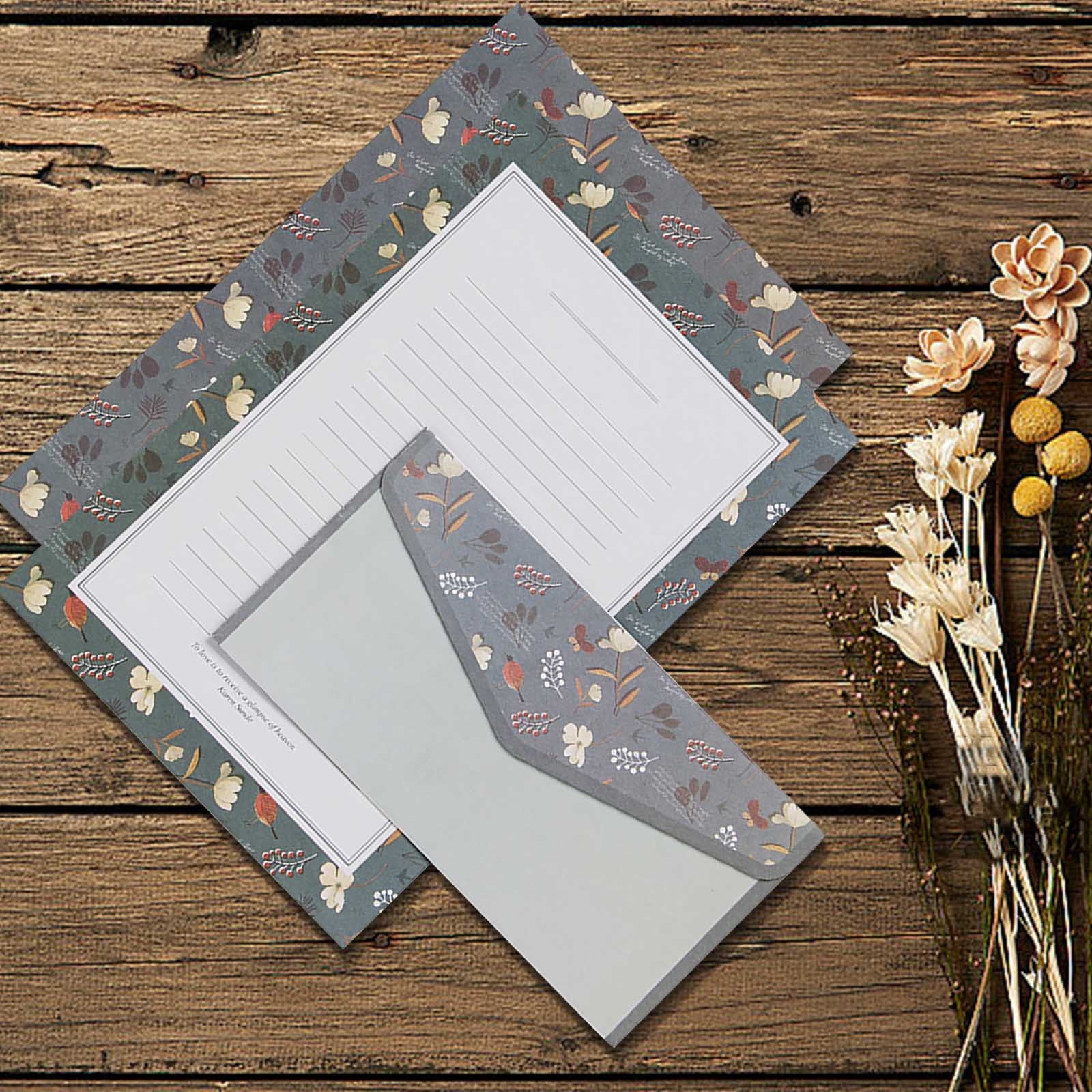 Student Letter And Envelope Set Exquisite Texture Gift Letter Love ...