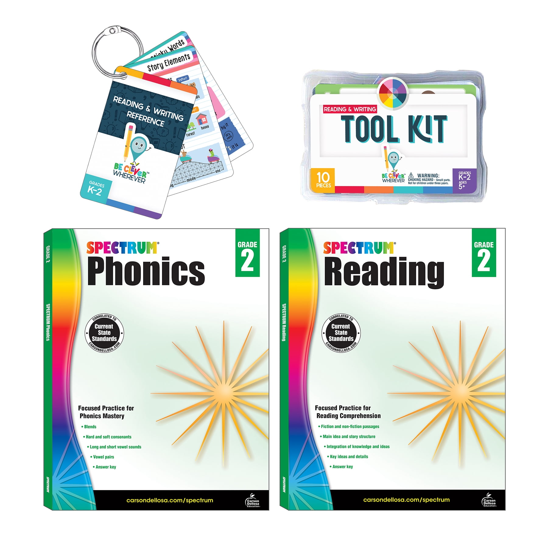 Student Literacy Bundle for Grade 2 - Walmart.com