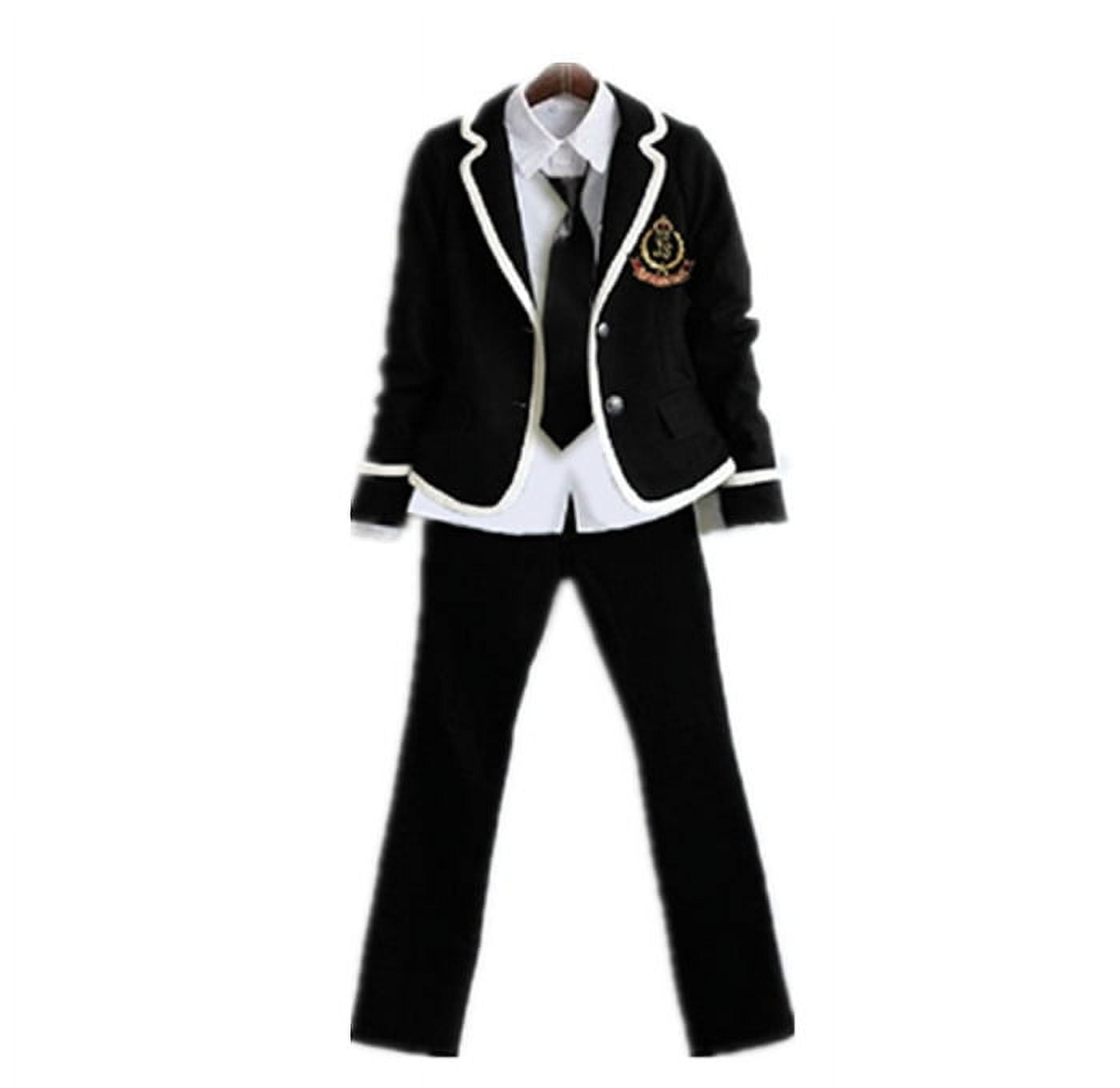 Student Long Sleeve Chorus School Uniform Junior High School Boys and ...