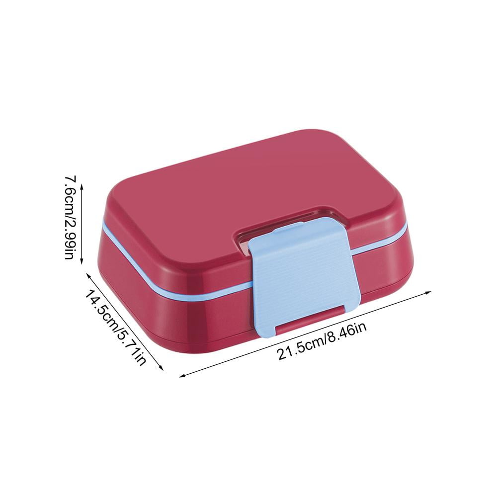 Student Lunch Box 5-Compartment Food Container Leak-Proof Lunch Box ...