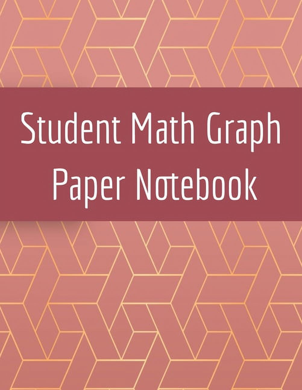 Student Math Graph Paper Notebook: Squared Notepad for Drawing ...