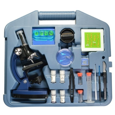 EASTCOLIGHT 100/450/900X Smart Microscope Set, Smartphone Connectable Micro Scope Educational ...