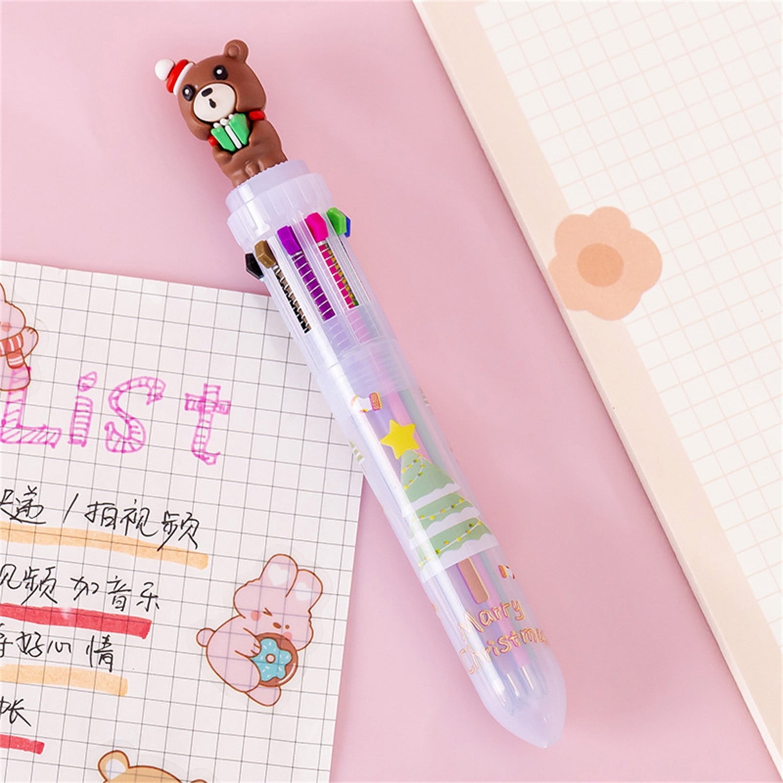 Student Pens, 6 Different Curved Shapes Nib Outline Pen, Quick Dry ...