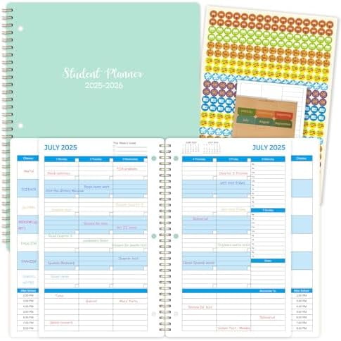 Student Planner 2025-2026 - School 2025-2026 Planner with Customized ...